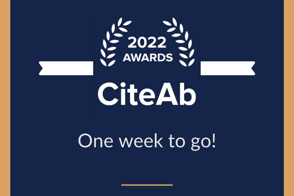 Final week to enter in the 2022 CiteAb Awards! | CiteAb Blog