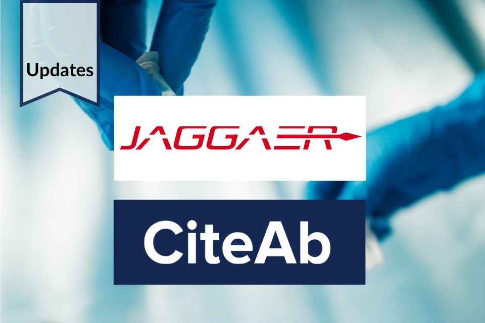 The production version of the CiteAb-JAGGAER integration is live ...