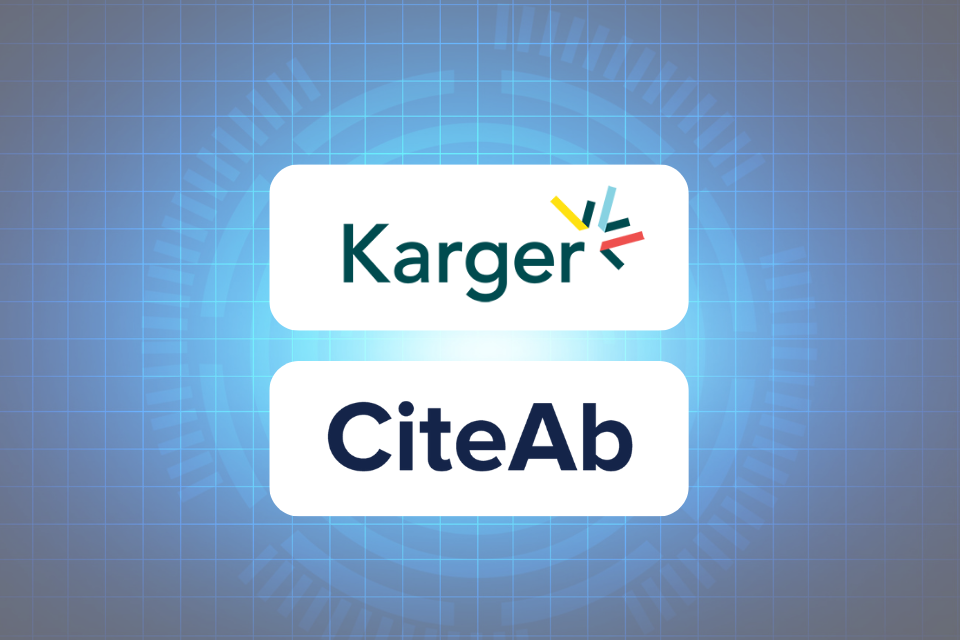 We’ve partnered with Karger Publishers! | CiteAb Blog