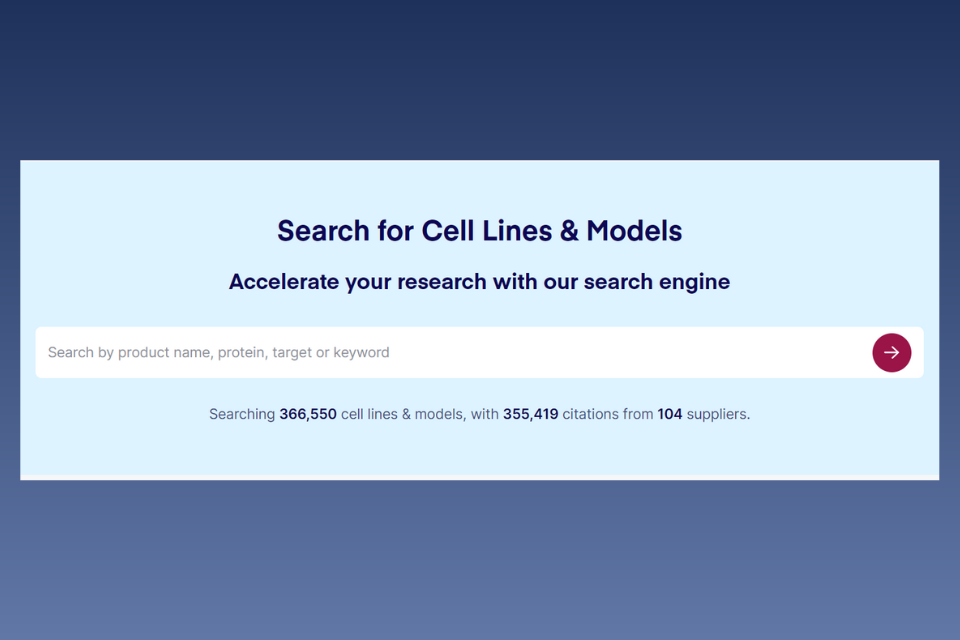 The Cell Lines & Models search engine: helping you find cell lines ...